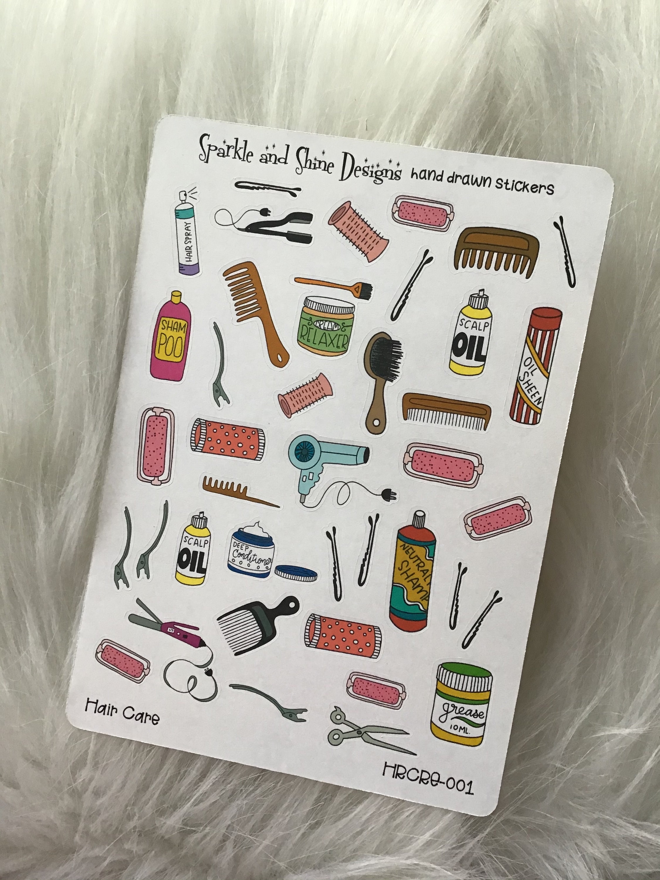 Get Your Hair Done Icon Stickers | Etsy