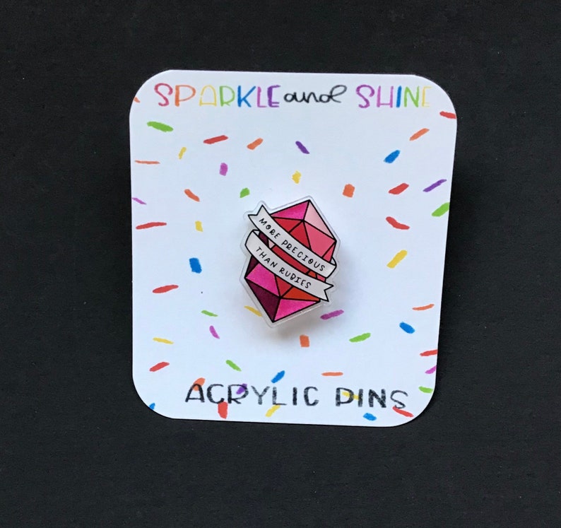 Acrylic Pins - Etsy