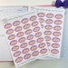 Period Tracker Planner Stickers Functional Planner Stickers - Etsy