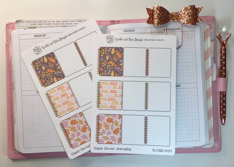 Fall Themed Super Secret Journaling Box Foldover Journaling Boxes ...