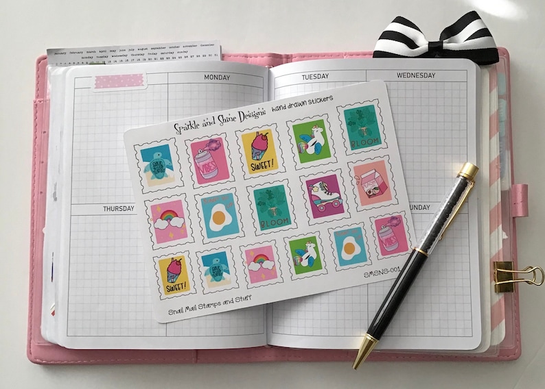 Save the USPS Pen Pal Stickers Bundle - Etsy