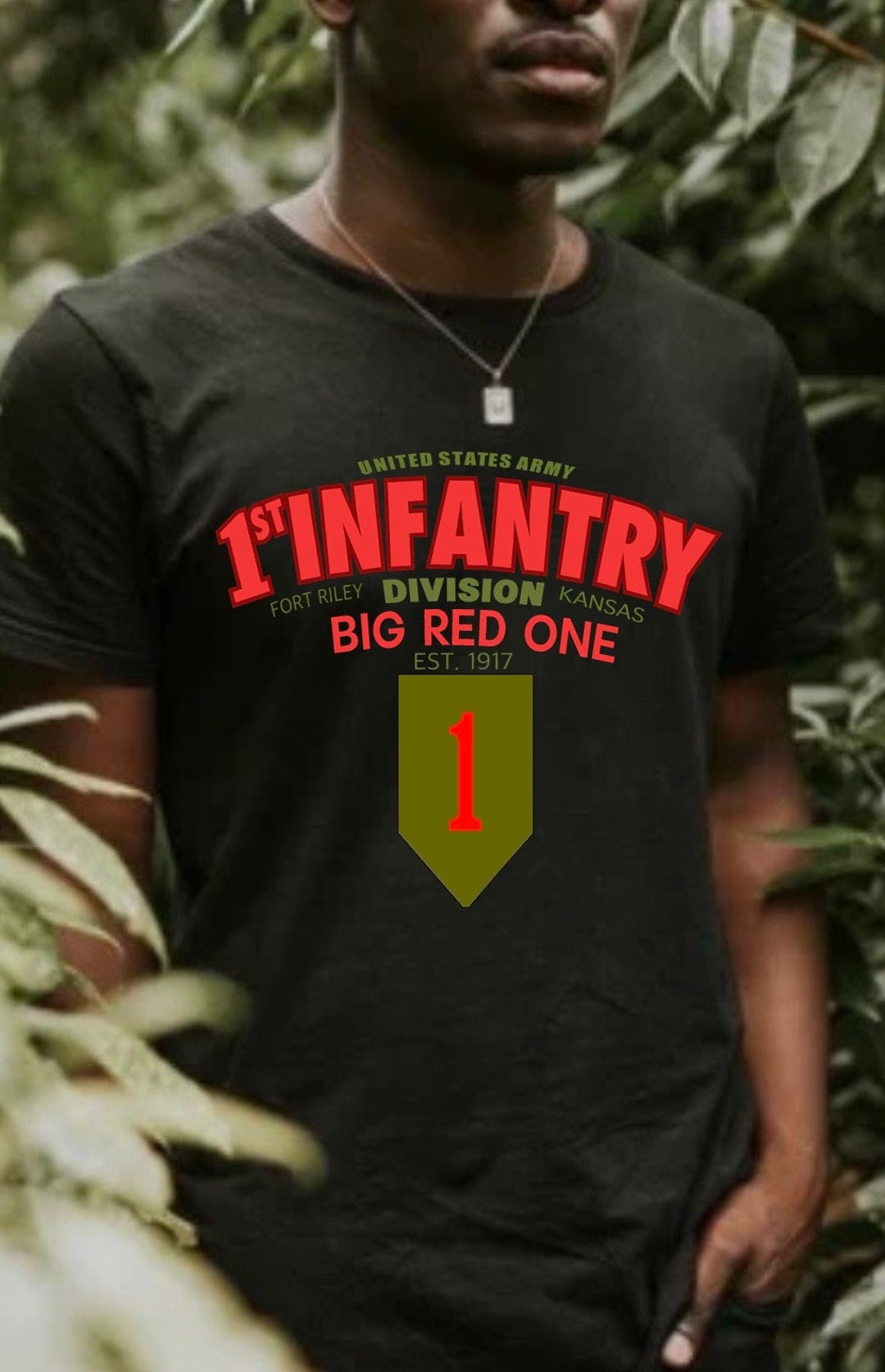 1st Infantry Division Big Red One Shirt - Etsy