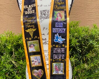 Hbcu Graduation Stole - Etsy