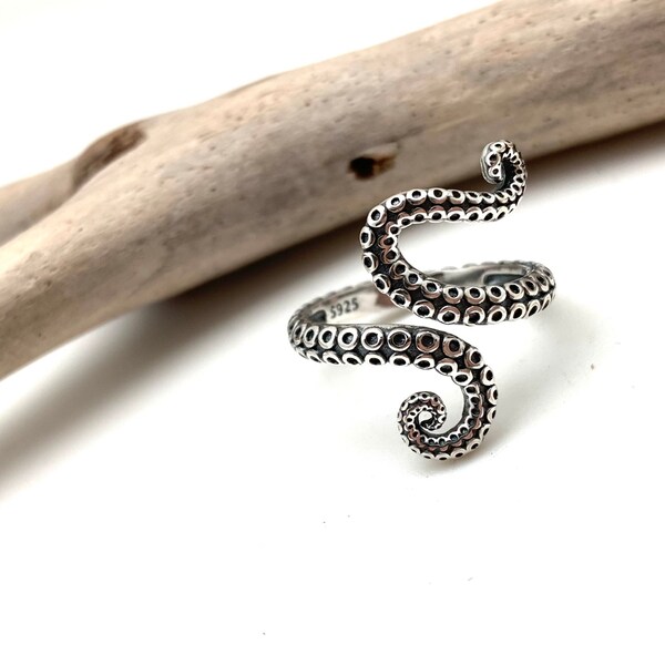 Octopus Ring - Etsy