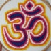 Om digital Pattern Cross Stitch Pattern Aum - Etsy