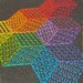 Rainbow Blocks digital Pattern Embroidery /cross Stitch - Etsy