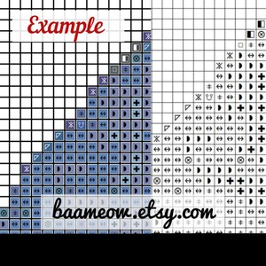 Om digital Pattern Cross Stitch Pattern Aum - Etsy
