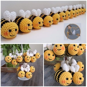 Custom Handmade BEE Keyring SWC Minis Collection Handmade Bee Keyring ...