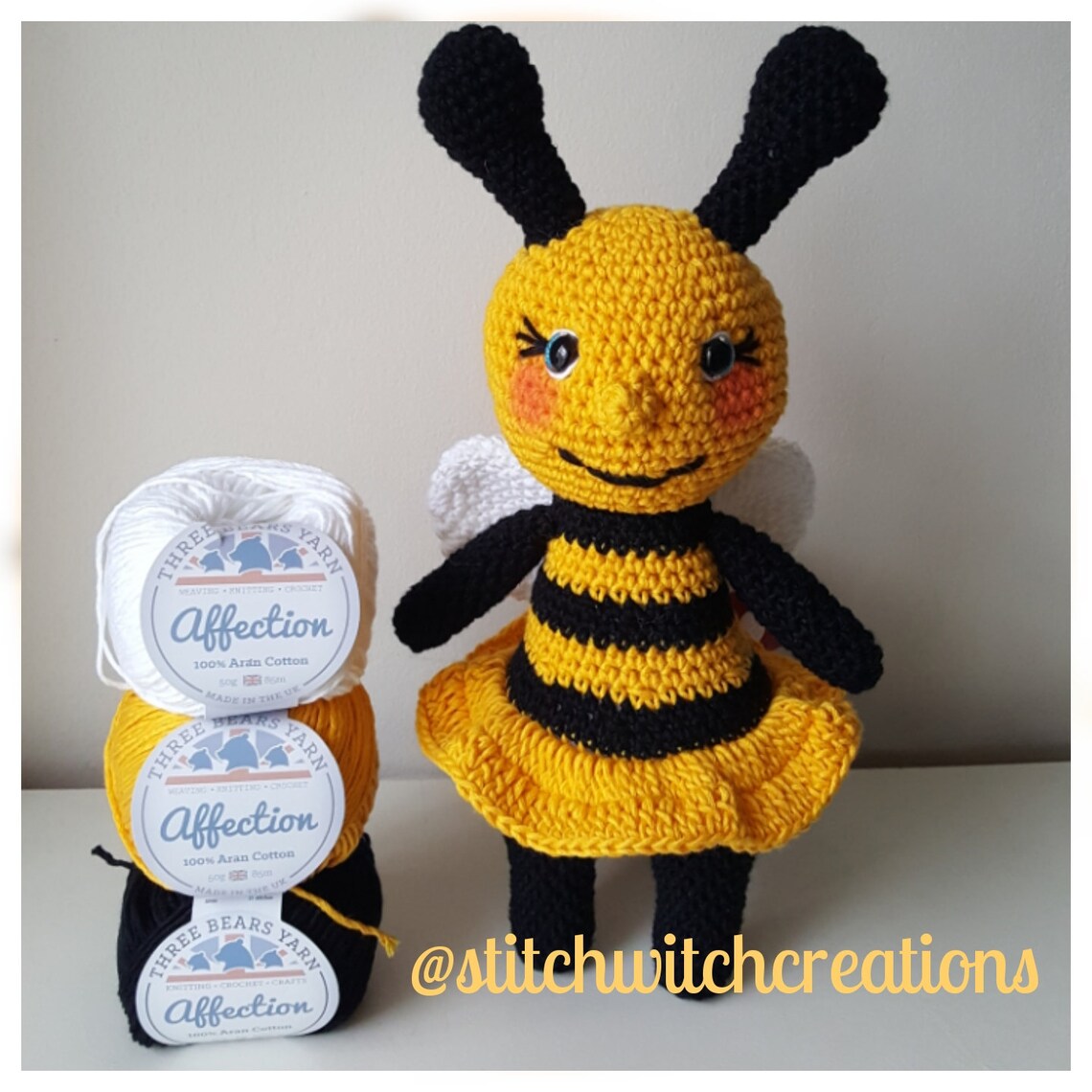 BELLE BEE Amigurumi Crochet Pattern PDF Download Pattern - Etsy