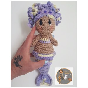 SWC Small Crochet Mermaid Pattern Amigurumi PDF Instant - Etsy