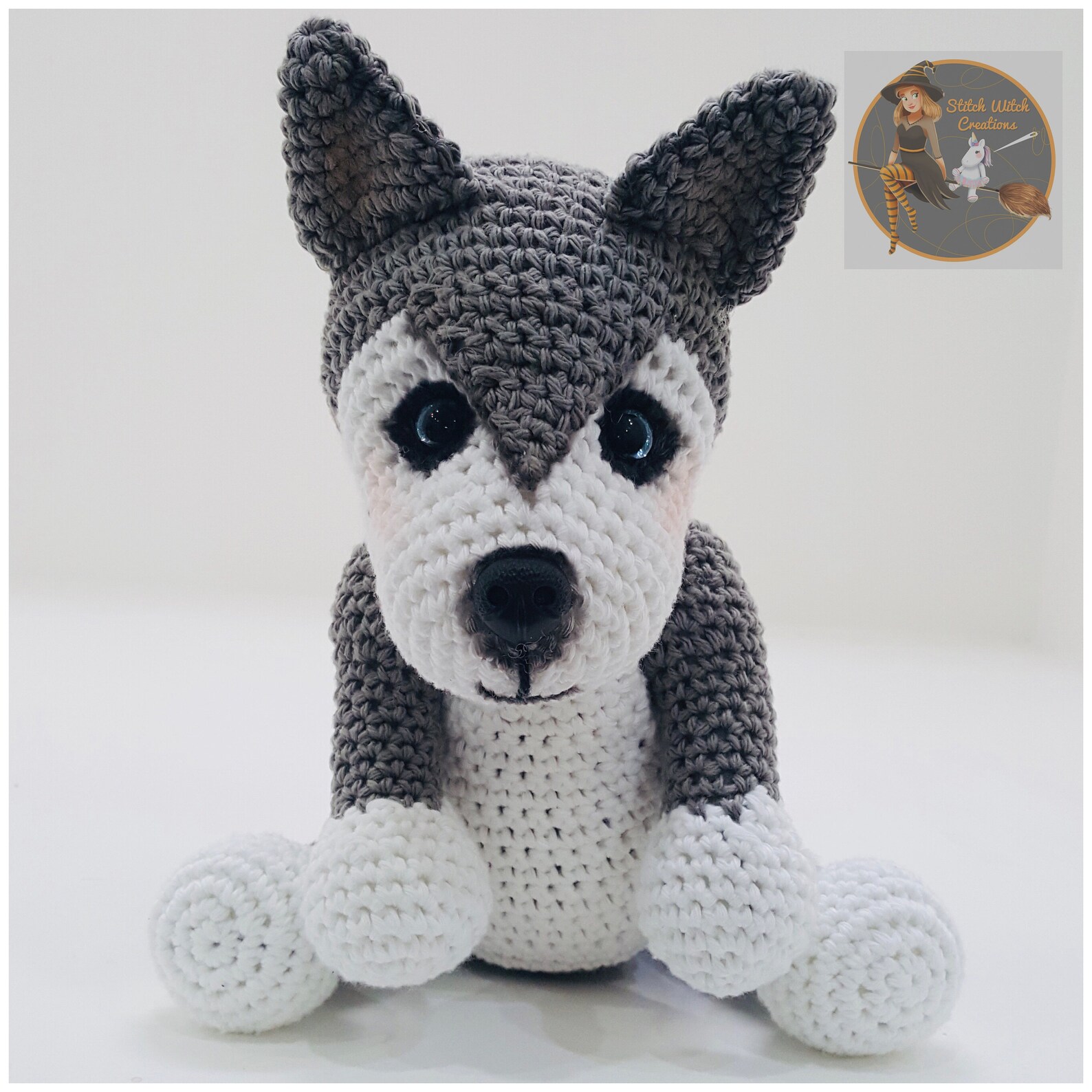 HUSKY Dog Crochet Pattern Amigurumi PDF Instant Download - Etsy