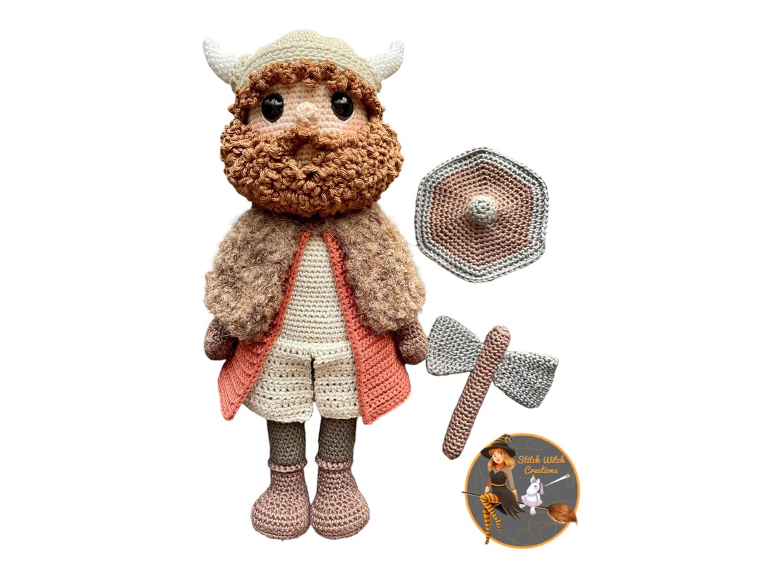 SWC Viking Crochet Pattern ONLY Not a Finished Product - Amigurumi PDF ...