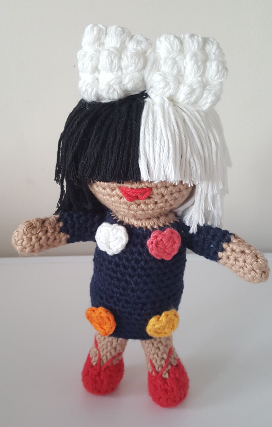 Sia Inspired Crochet Doll Pattern Amigurumi PDF Instant - Etsy UK