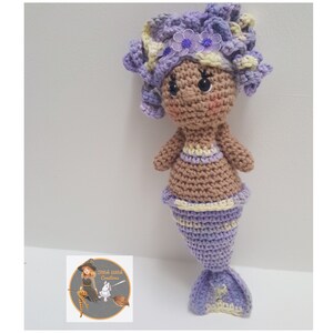 SWC Small Crochet Mermaid Pattern Amigurumi PDF Instant - Etsy