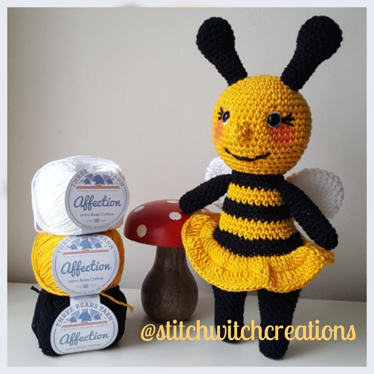 BELLE BEE - Amigurumi Crochet Pattern - PDF Download - Pattern Only - Etsy