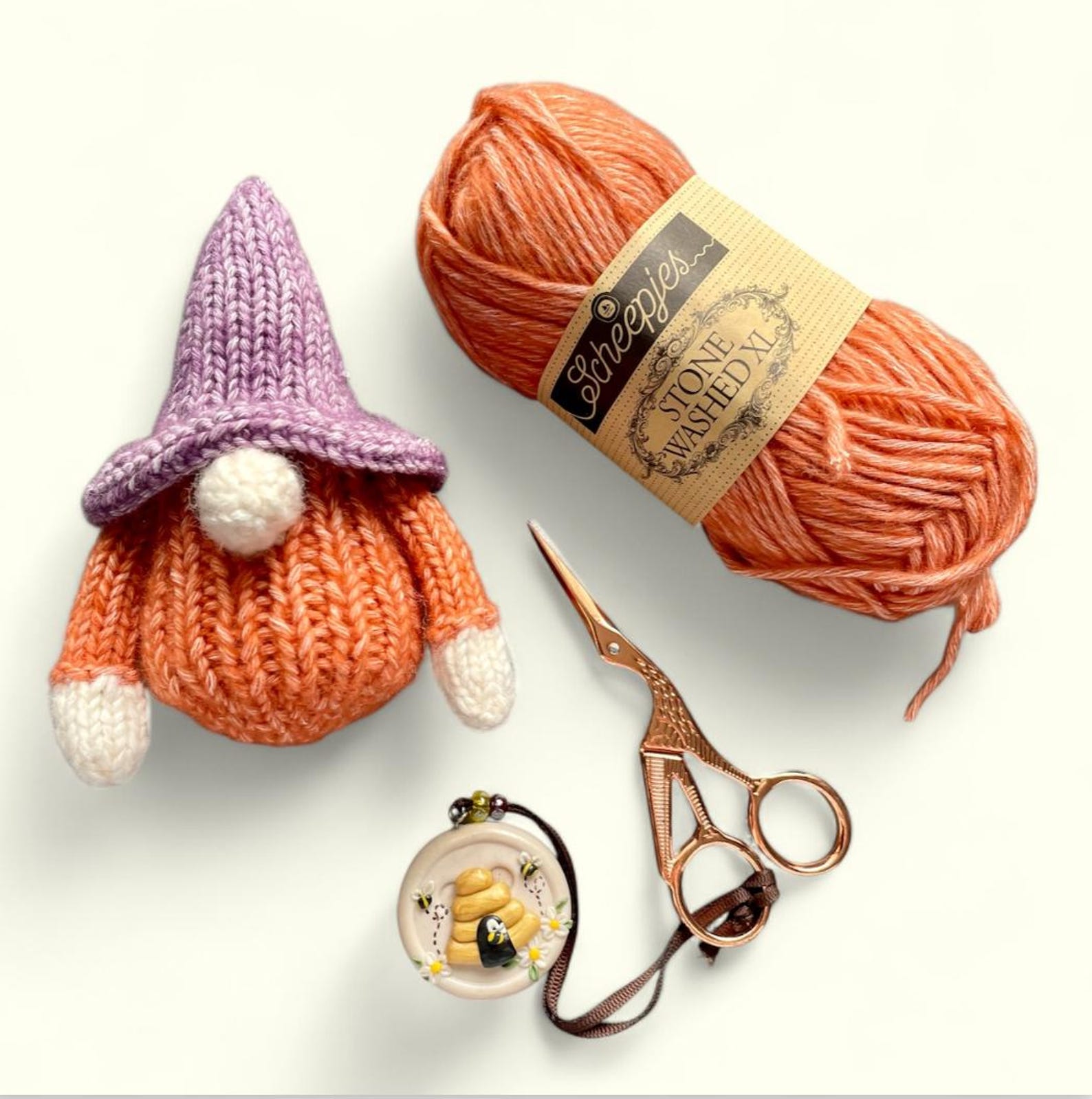 Pumpkin Witch Gonk Knitting Pattern: Halloween Gnome (PDF Pattern) - Etsy
