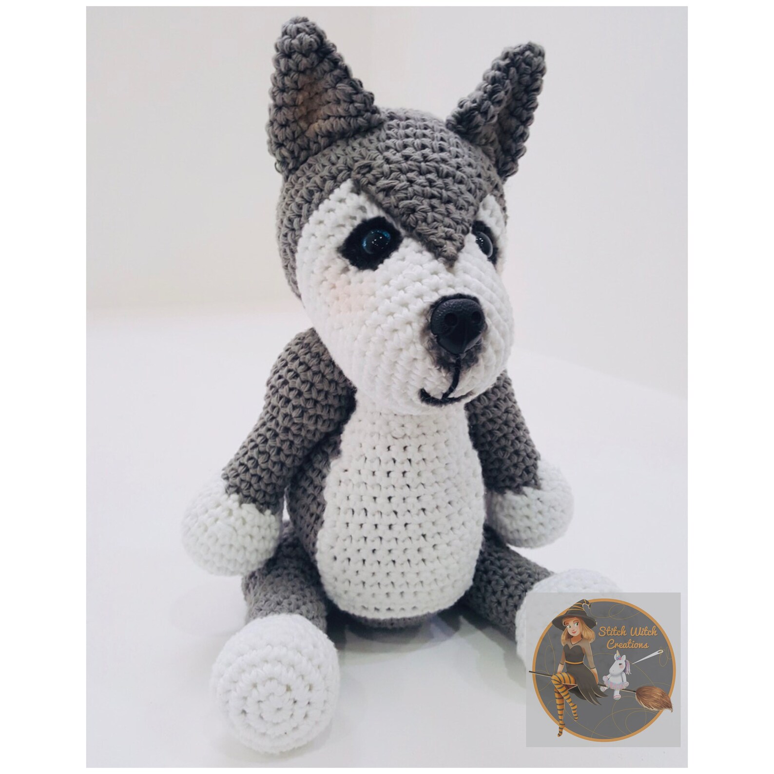 HUSKY Dog Crochet Pattern Amigurumi PDF Instant Download - Etsy