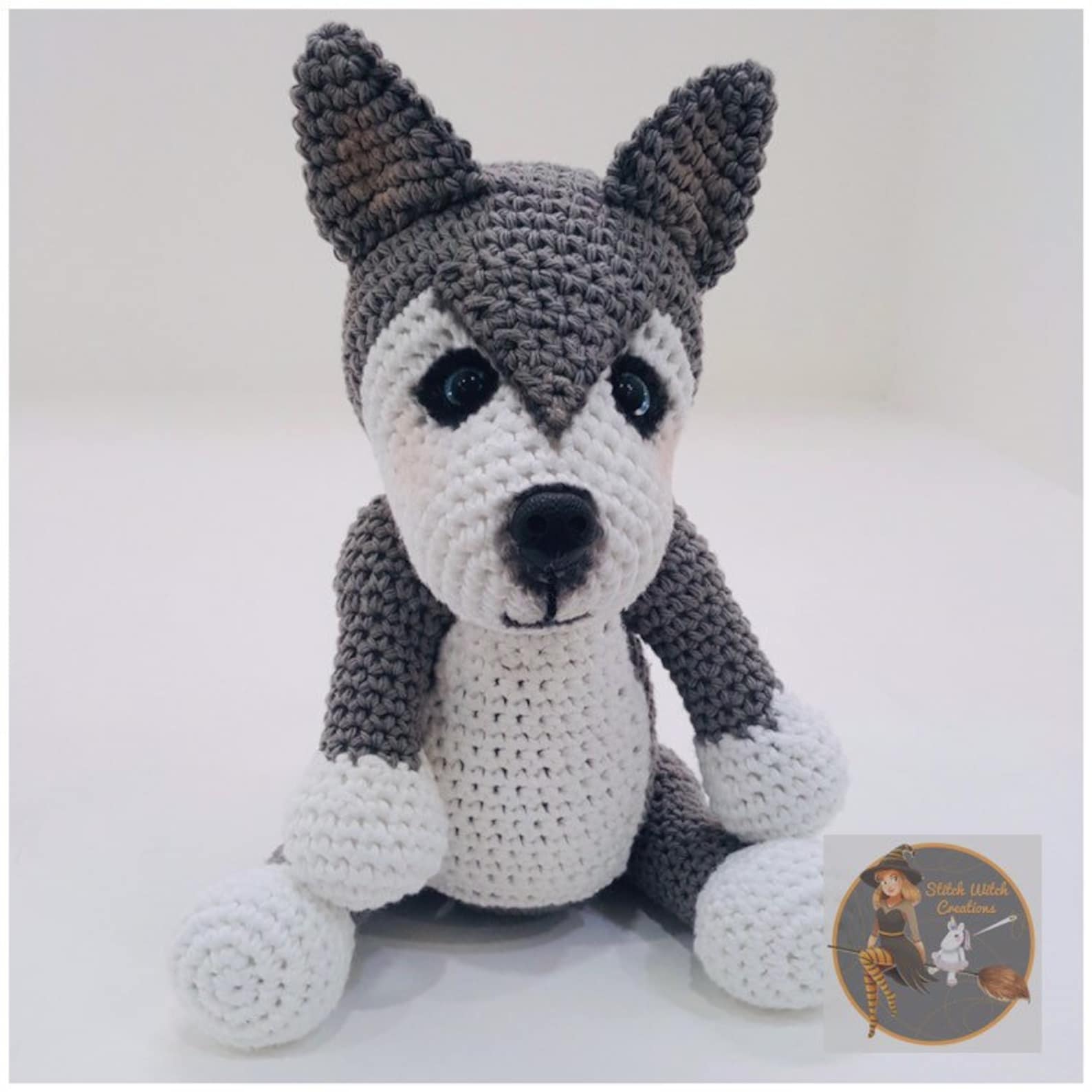 HUSKY Dog Crochet Pattern Amigurumi PDF Instant Download - Etsy