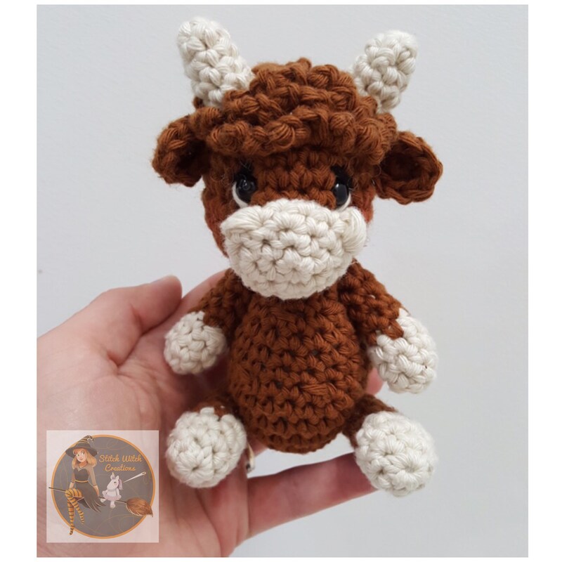 Crochet Highland Cow Pattern - Etsy