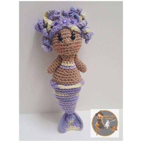 SWC Small Crochet Mermaid Pattern Amigurumi PDF Instant - Etsy