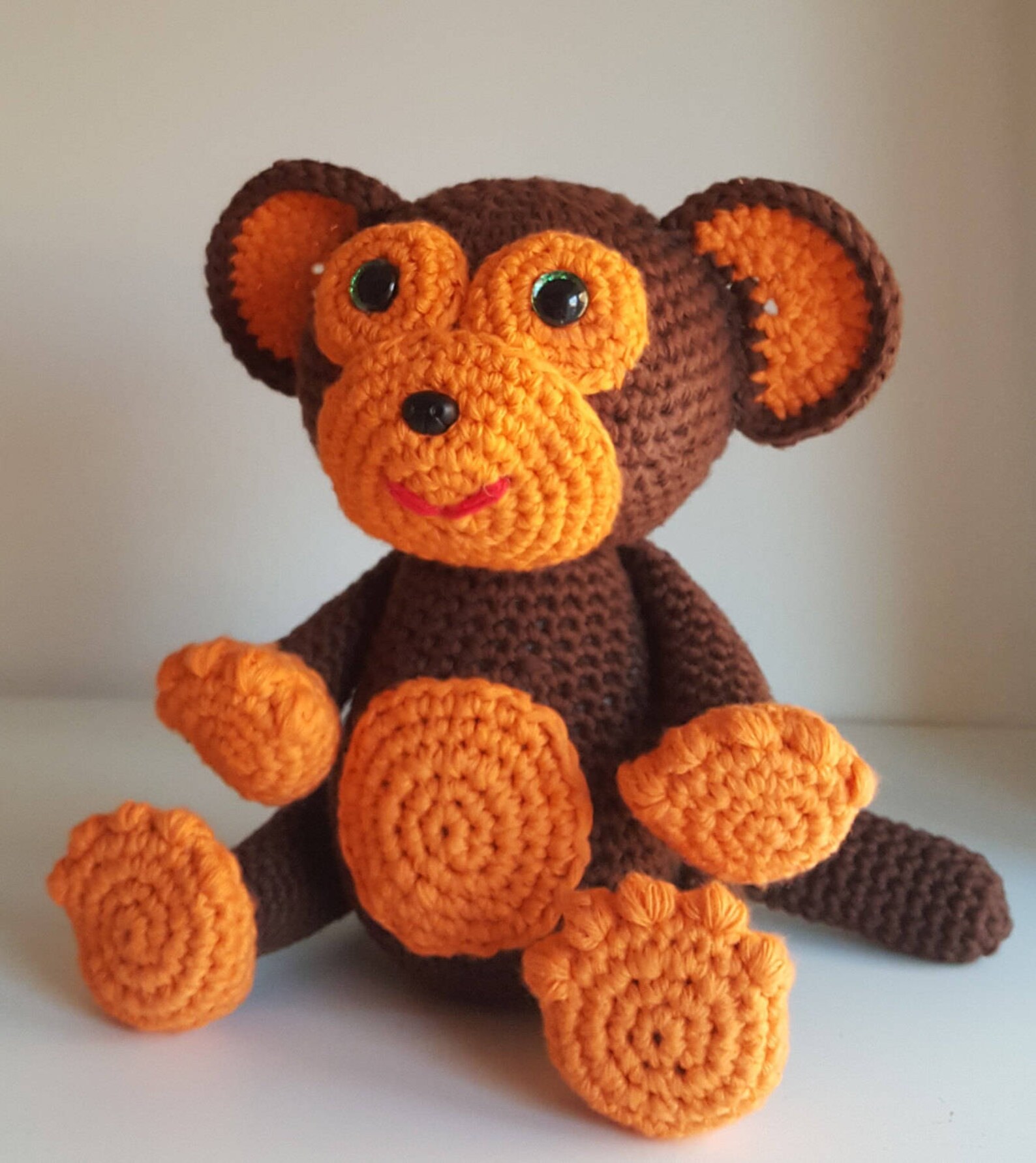 MARSHALL THE MONKEY - Crochet Pattern - Amigurumi Pdf Instant Download ...