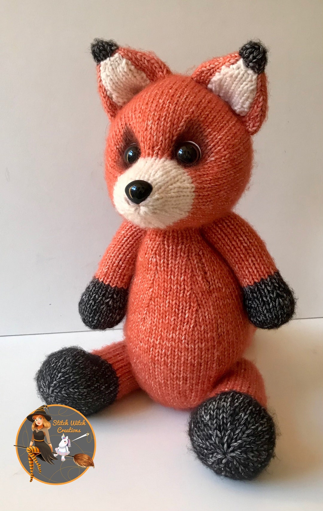 Fox Knitting Pattern - PDF Knitting Pattern Instant Download - Pattern ...