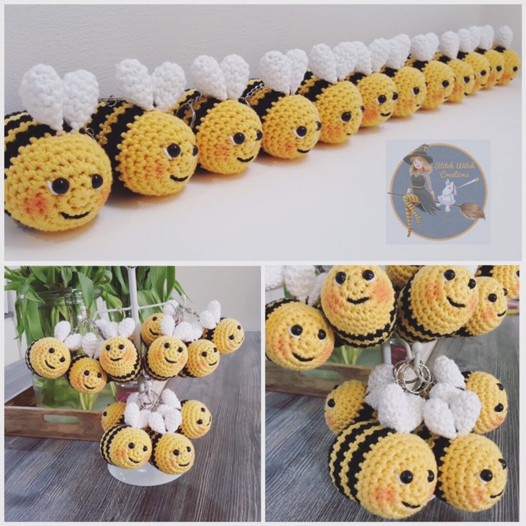 Mini Bee SWC Minis Collection Amigurumi Crochet Pattern PDF Instant ...