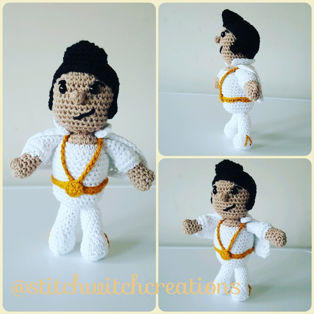 Elvis Presley the King Crochet Doll Pattern Amigurumi PDF Instant ...