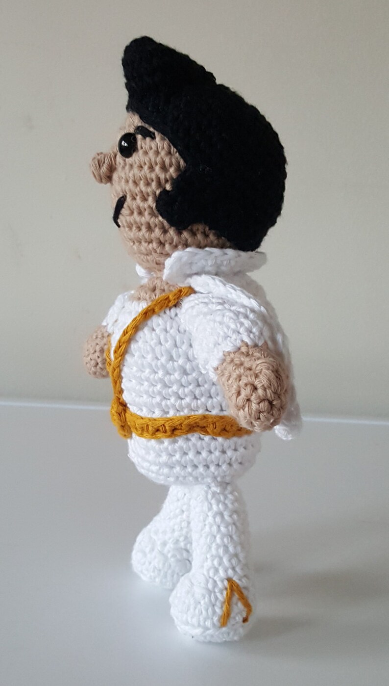 Elvis Presley (the King) Crochet Doll Pattern - Amigurumi PDF Instant ...