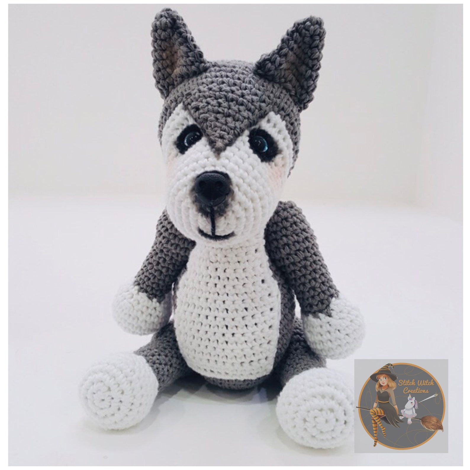 HUSKY Dog Crochet Pattern Amigurumi PDF Instant Download - Etsy