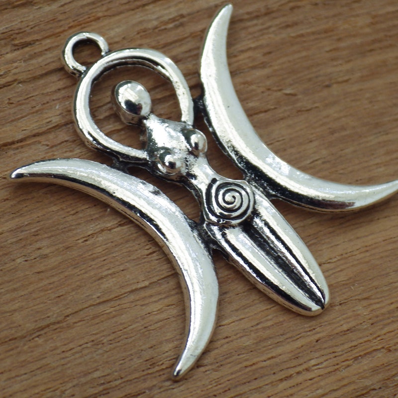 Moon Goddess Charm - Etsy