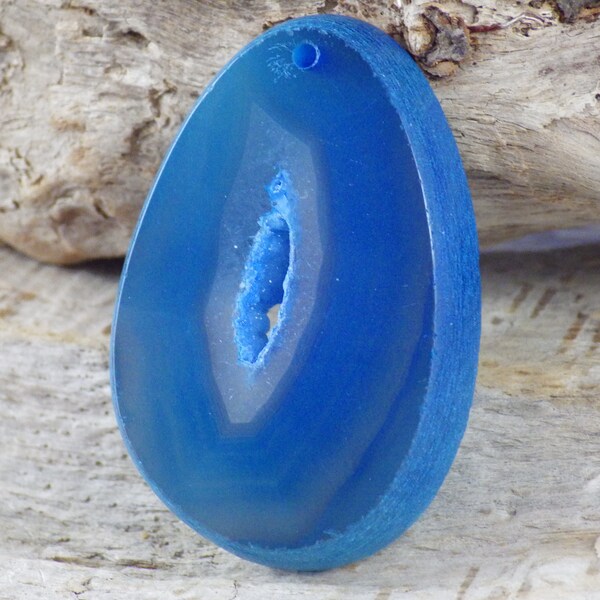 Geode Pendant - Etsy