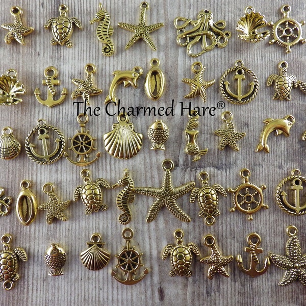 Seahorse Charm - Etsy UK