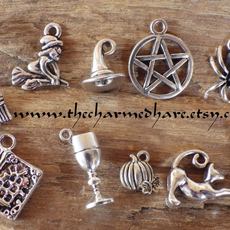 Witch Familiar Charms - Etsy UK