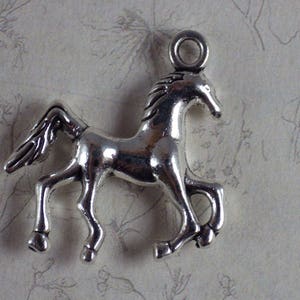 8 X Spirit Animal Charms Pendants, 3D Silver Pagan Charms, Wild Animals ...