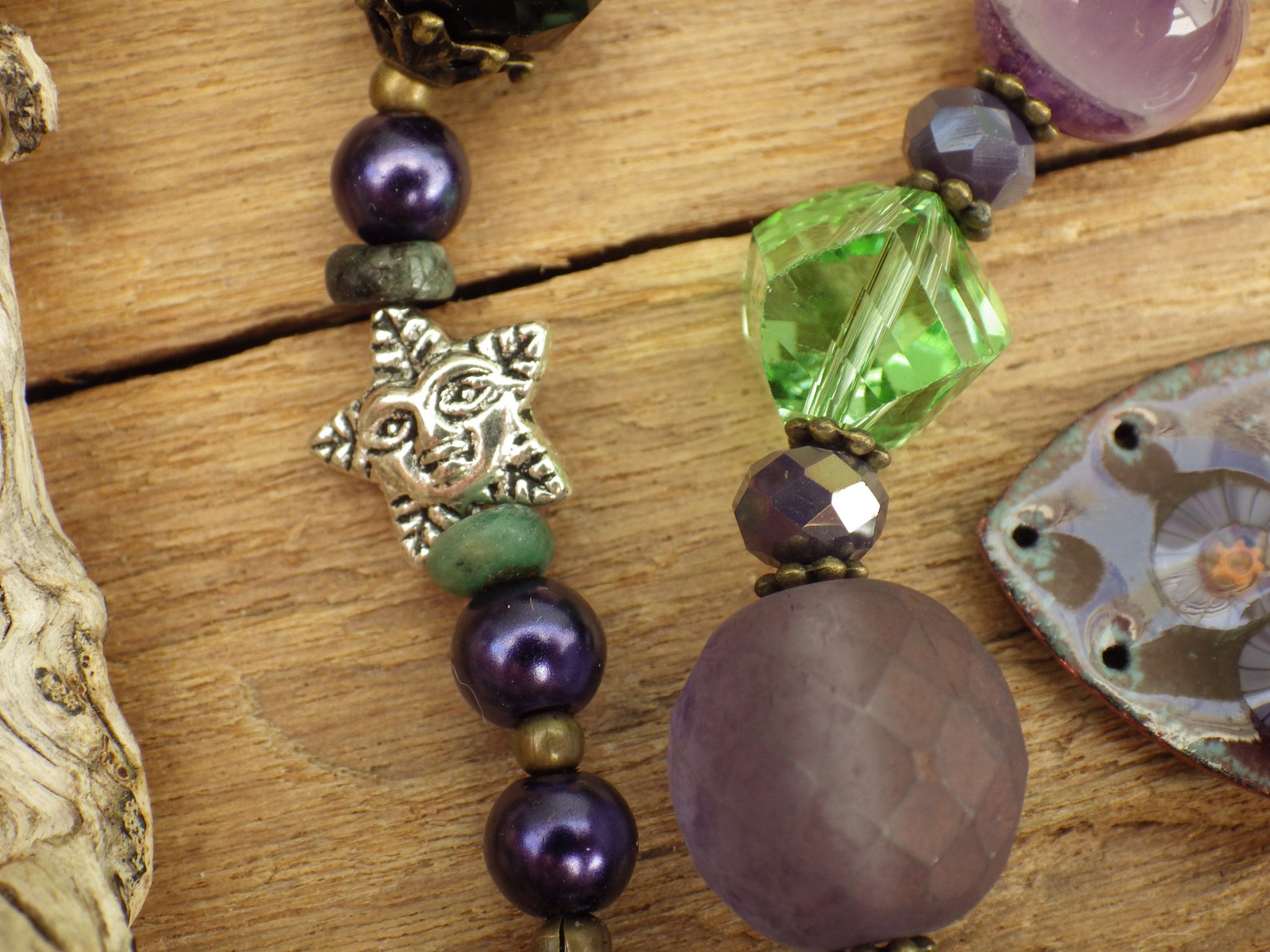 Celtic Goddess Flidais Pagan Prayer Beads Pagan Rosary - Etsy