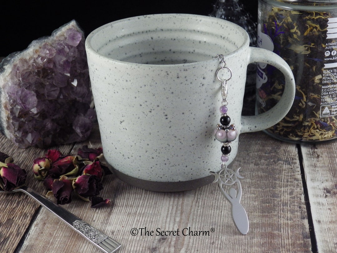 Goddess Tea Ball With Gemstones Pagan Loose Tea Infuser - Etsy