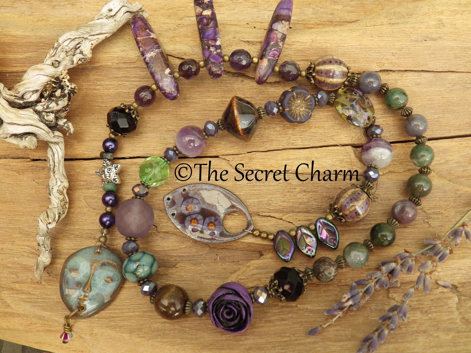 Celtic Goddess Flidais Pagan Prayer Beads Pagan Rosary - Etsy