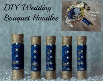Lace Bouquet Handle - Etsy