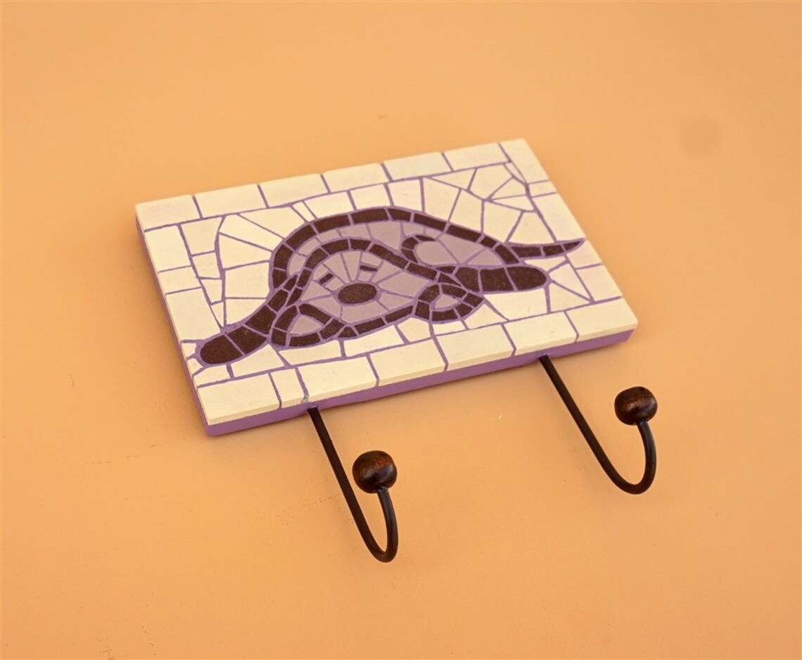 Double Hook Mosaic Hanger - Etsy