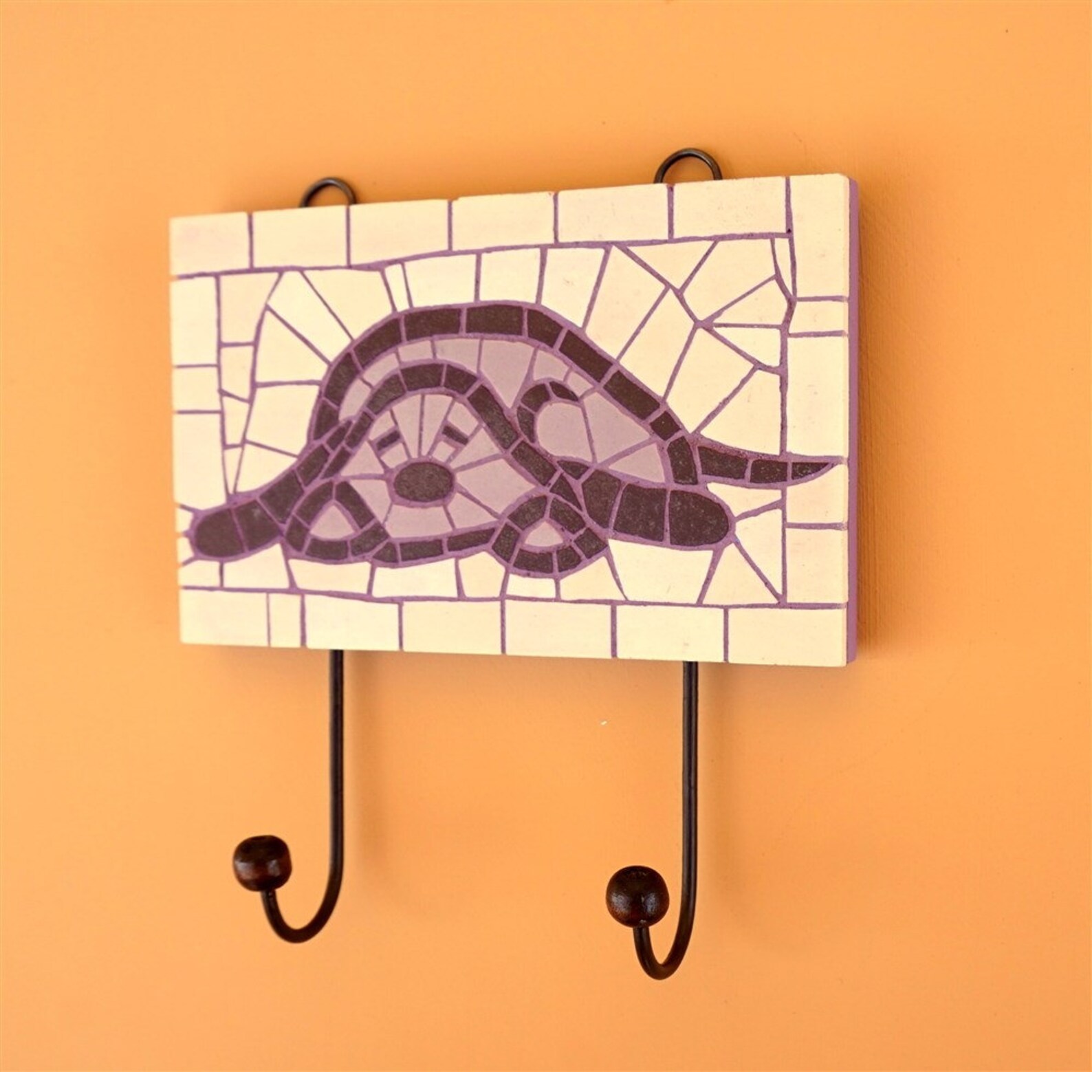 Double Hook Mosaic Hanger - Etsy