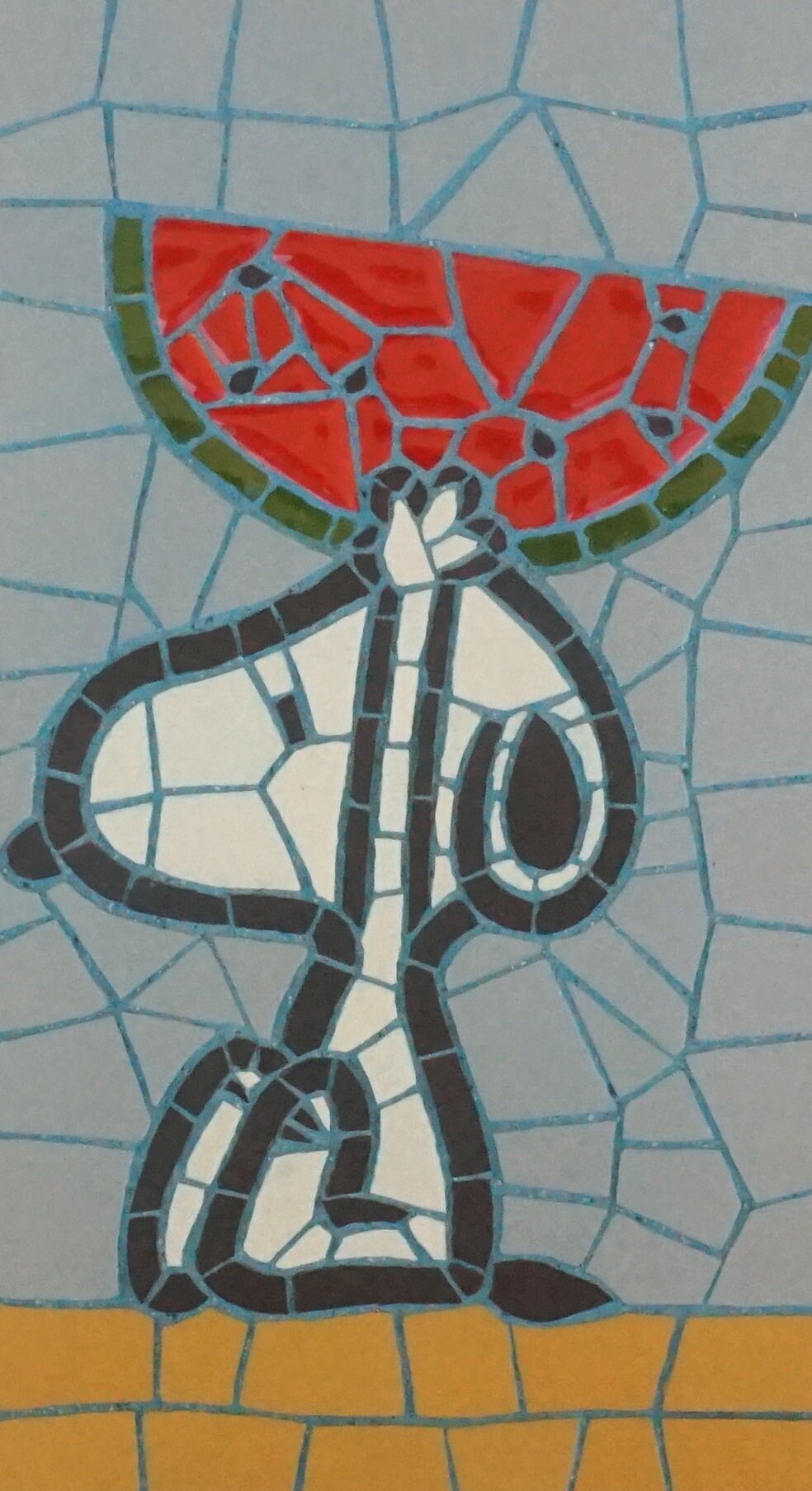 Summer Mood Snoopy Mosaic Wall Art - Etsy