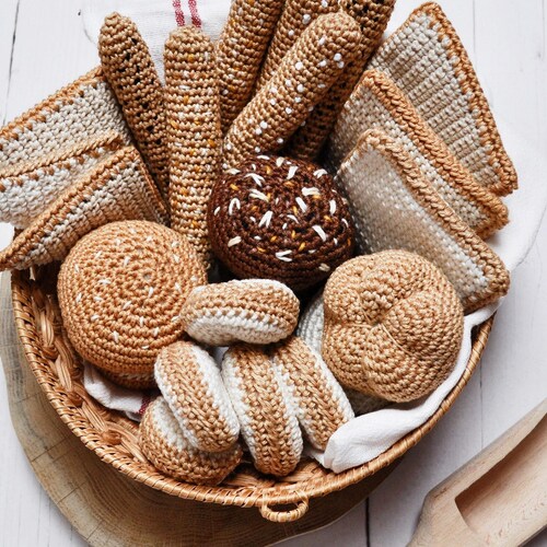 Felt Pretend Play Food Baguette / Roll / Bread - Etsy