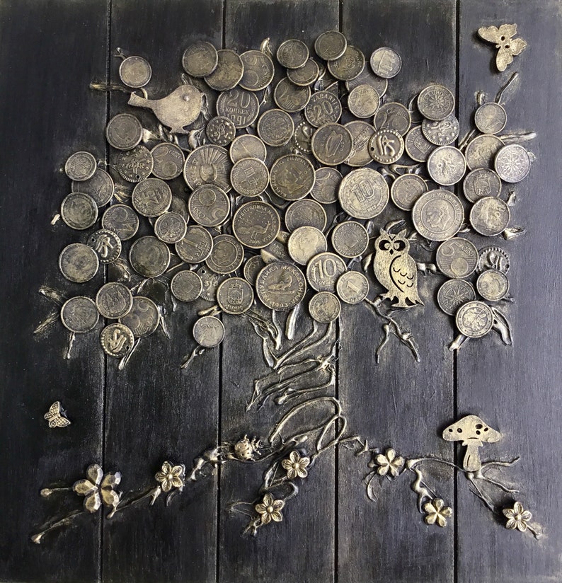 Lucky Charm money Tree HANDMADE - Etsy