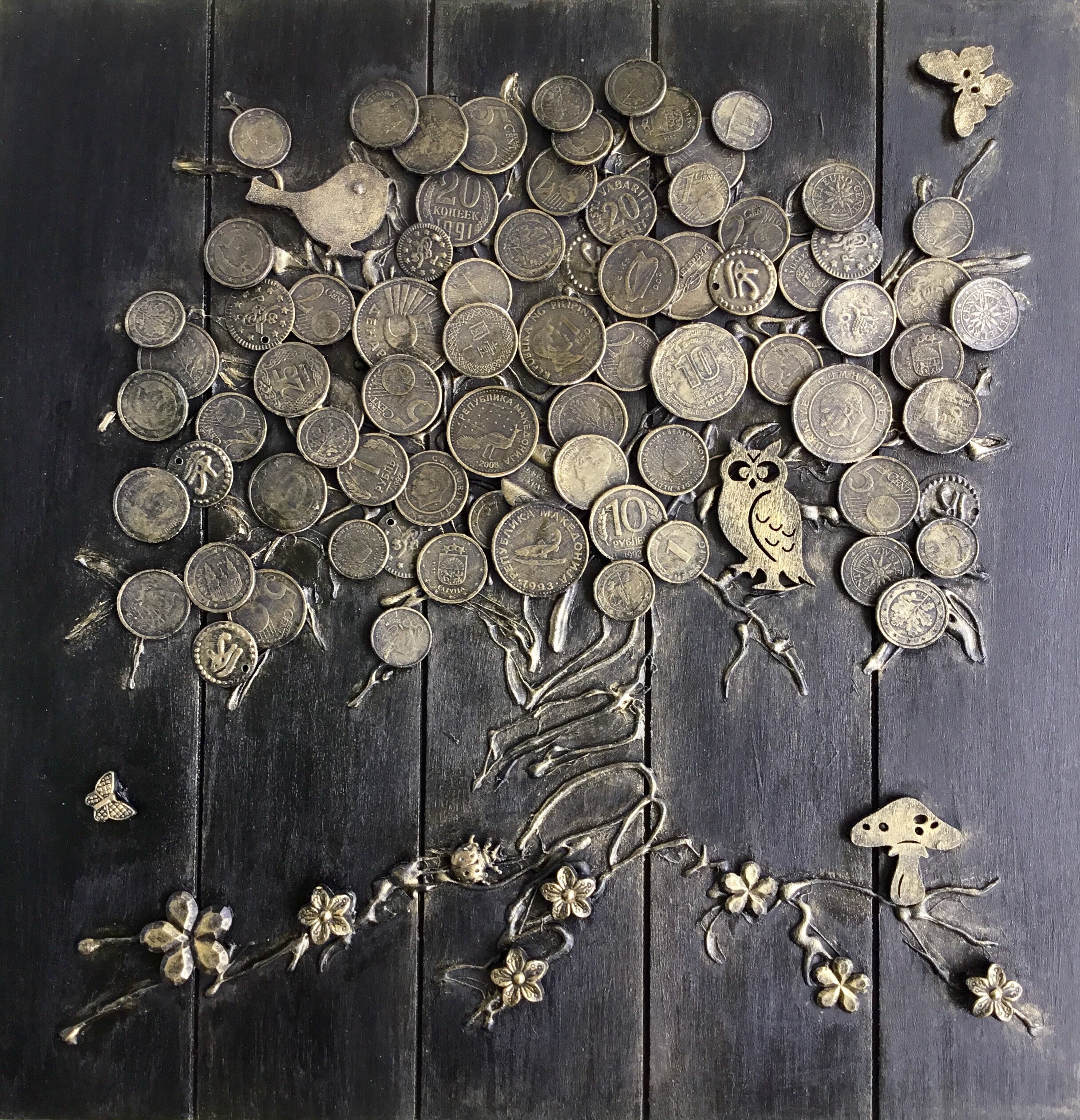 Lucky Charm money Tree HANDMADE - Etsy