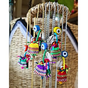 Worry Doll Chain Necklace, Unique Necklace for Women, Birthday Gift - Etsy