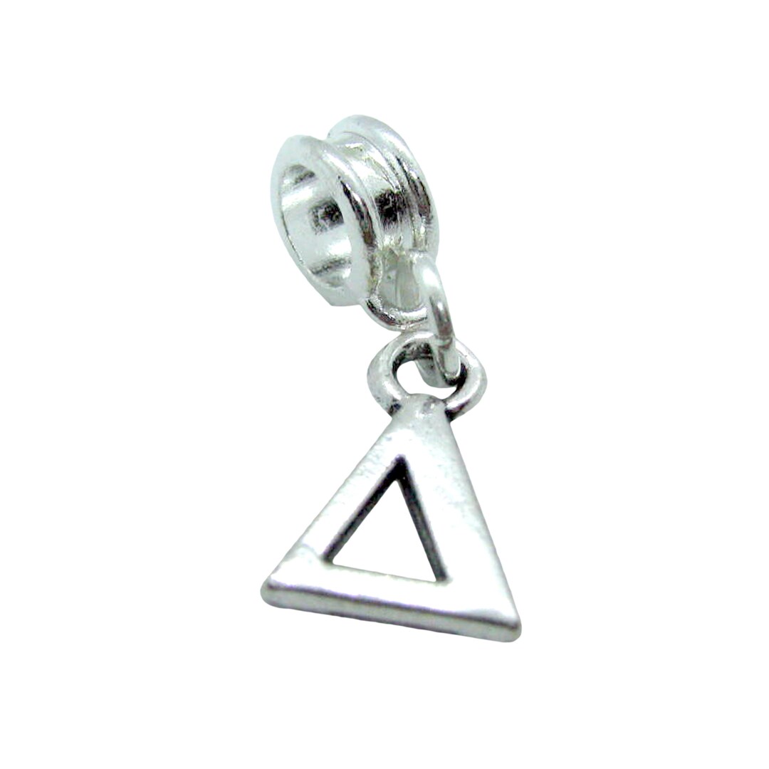 Sorority Delta Charm for Bracelet or Necklace - Etsy