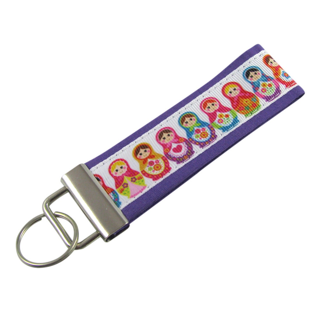 Russian Nesting Dolls Key Fob / Nesting Doll Key Chain Can Be ...