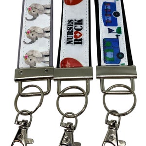 Gymnastics Key Chain, Gymnast Keychain, Fabric Key Fob, Green Gymnast ...