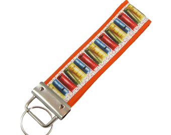 Books Librarian Reading Reader Key Chain / Key Fob - Etsy